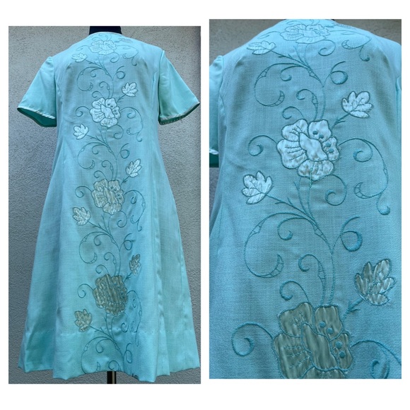 Herman Marcus Dallas | Dresses | Vintage Herman Marcus Dallas Blue ...